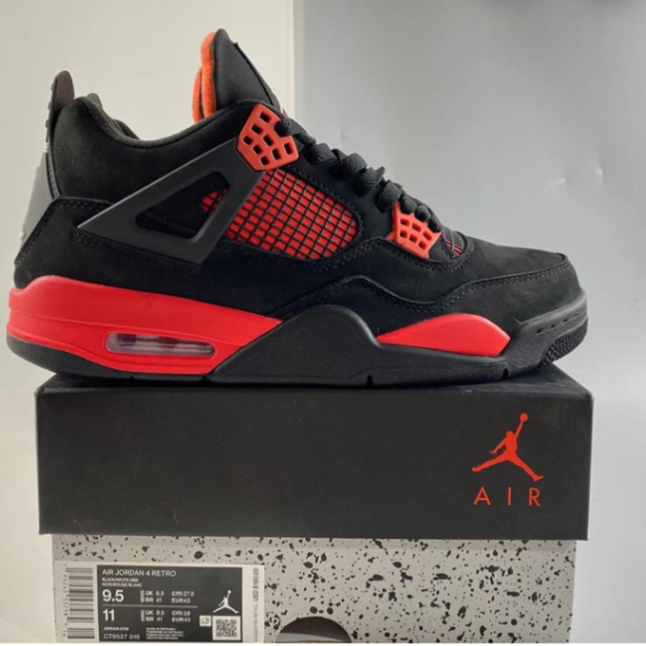 Jordan 4s red thunders any size available - Depop