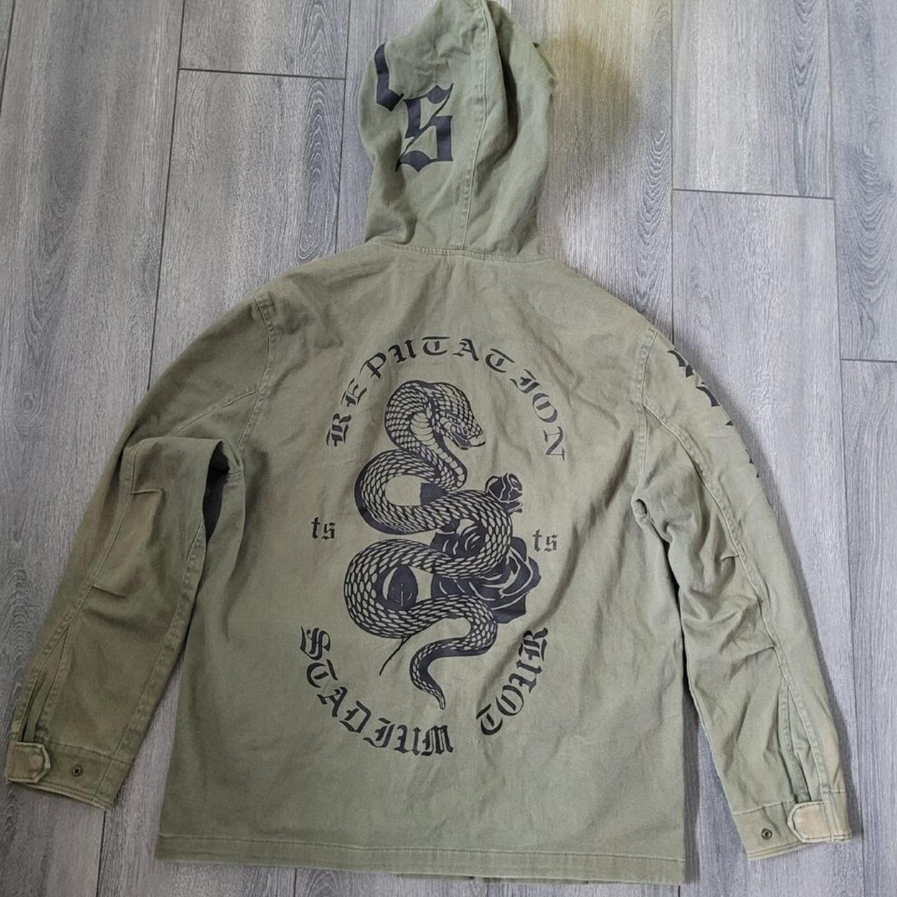 Taylor Swift Reputation Stadium Tour Olive Green... - Depop
