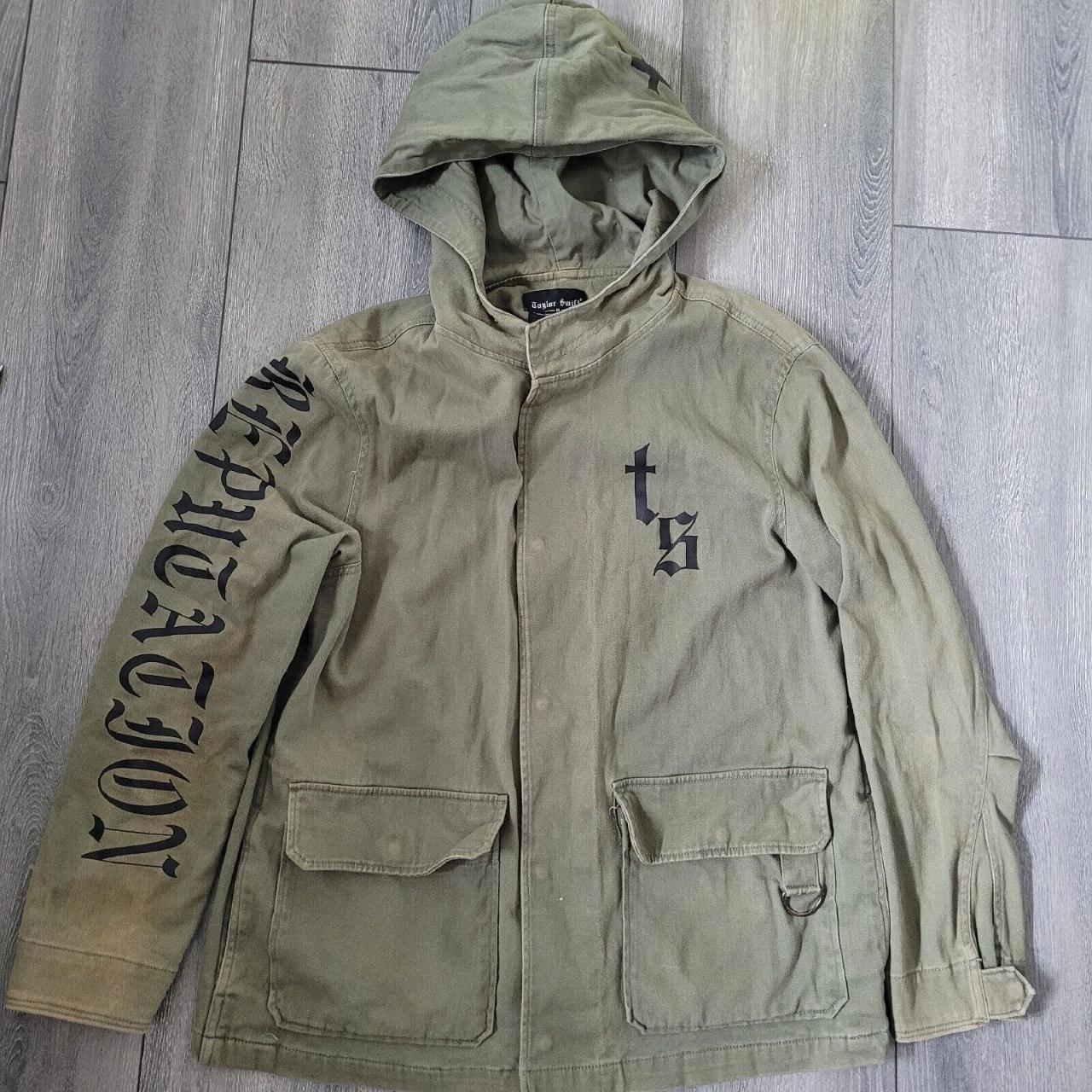 Taylor Swift Reputation Stadium Tour Olive Green... - Depop