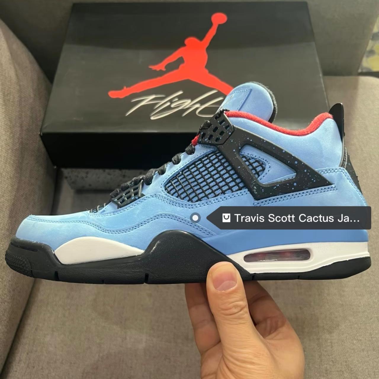 Travis Scott Cactus Jack x Jordan Air Jordan 4 - Depop