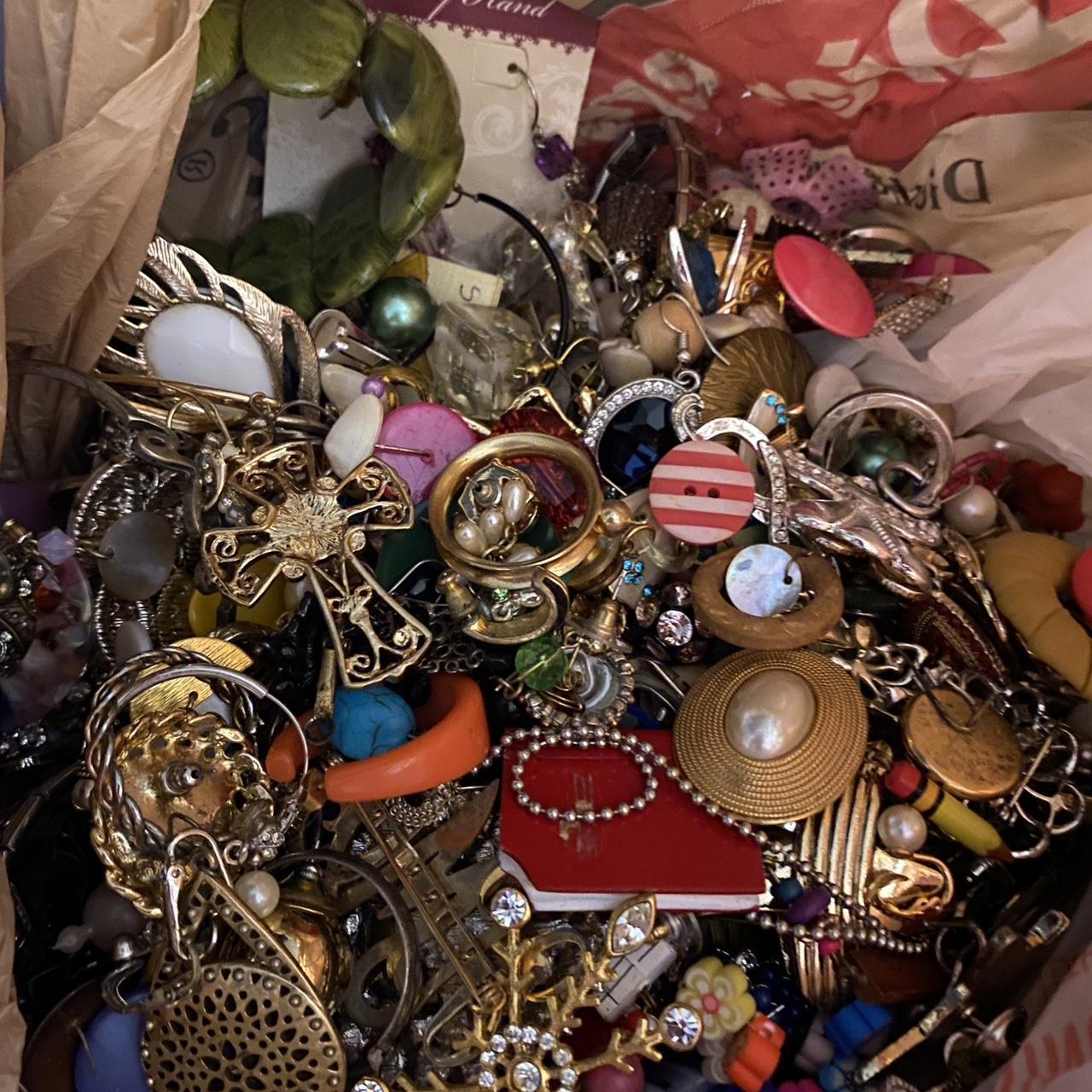 Rings, watches, mixed jewlery. Purchase one bag... - Depop