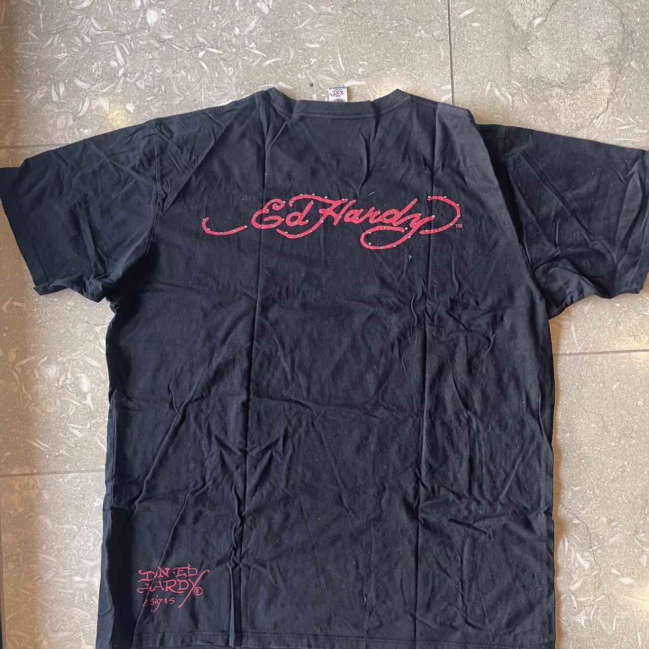 Mint Condition Ed Hardy | Short Sleeve T-Shirt | XXL... - Depop