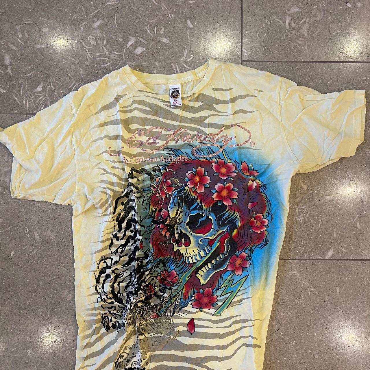 Mint Condition Ed Hardy | Short Sleeve T-Shirt | XXL... - Depop