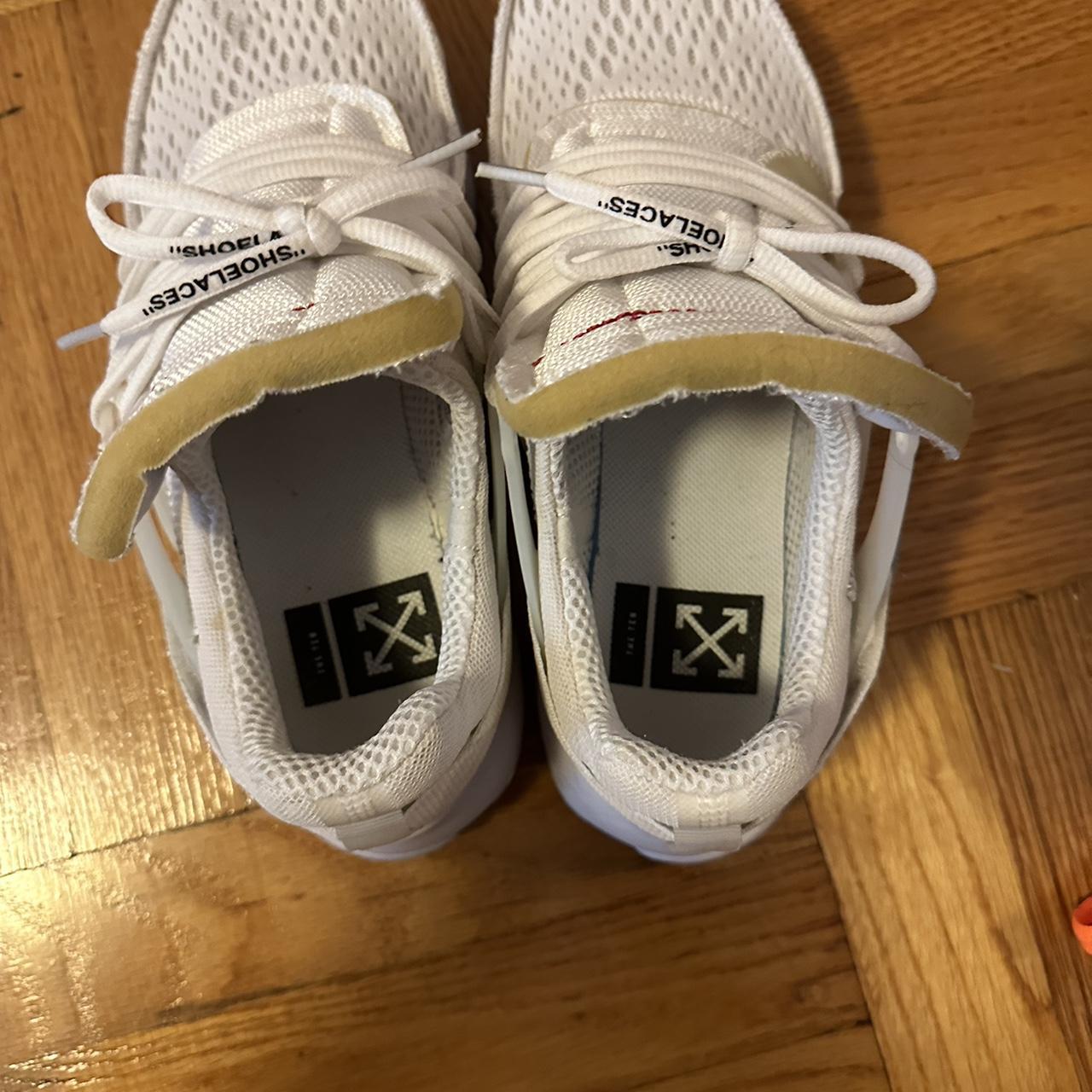 Off white nike prestos Size 9 Good condition No... - Depop