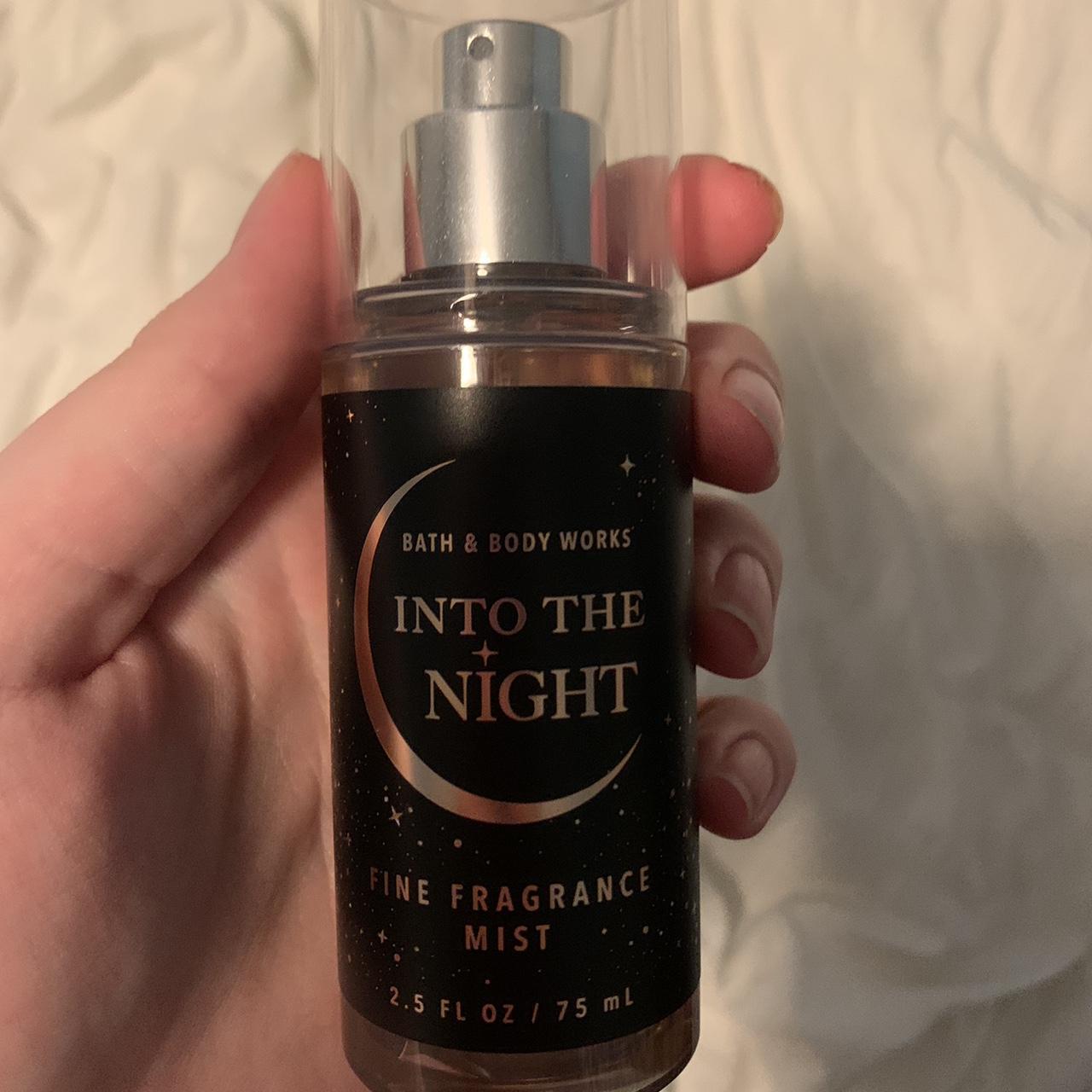 into the night mini body mist bath and body works - Depop