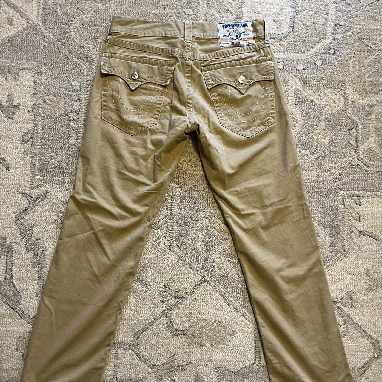 VINTAGE True Religion khakis 33x33 - Depop