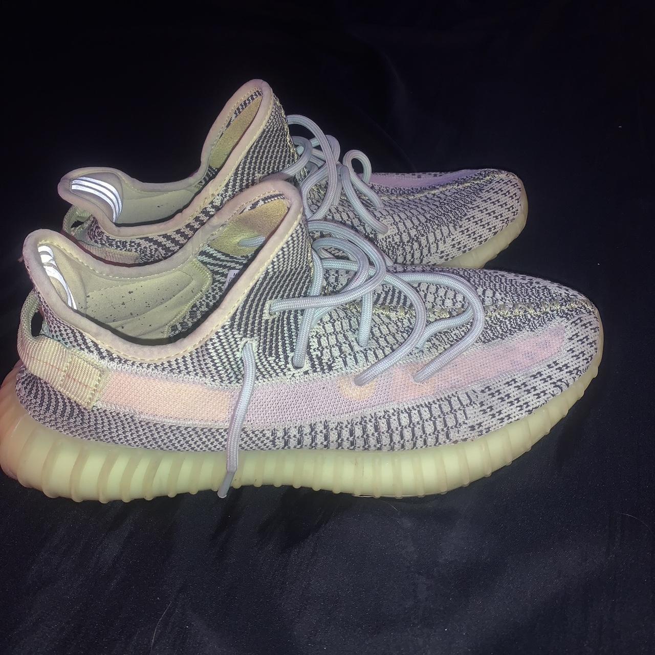 green yeezy boost size 10.5 - Depop