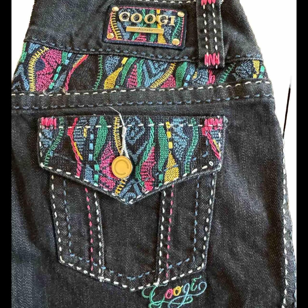 NWOT Coogi Embellished Jeans Womens Embroidered... - Depop