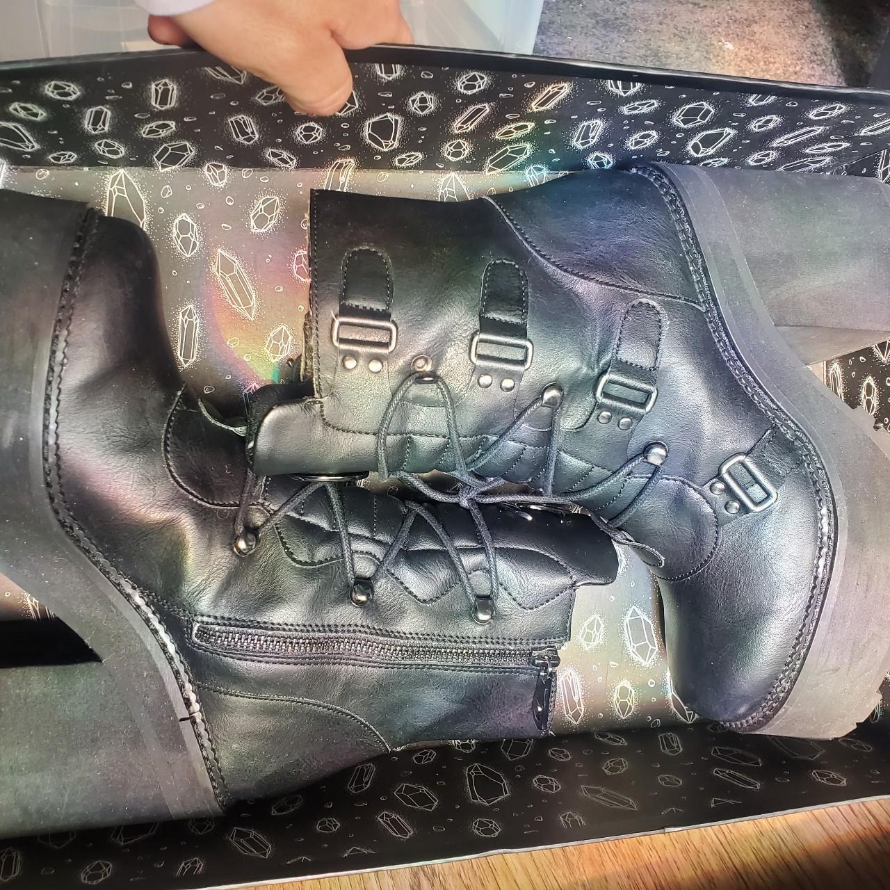 Killstar Broom Rider Boots - Depop