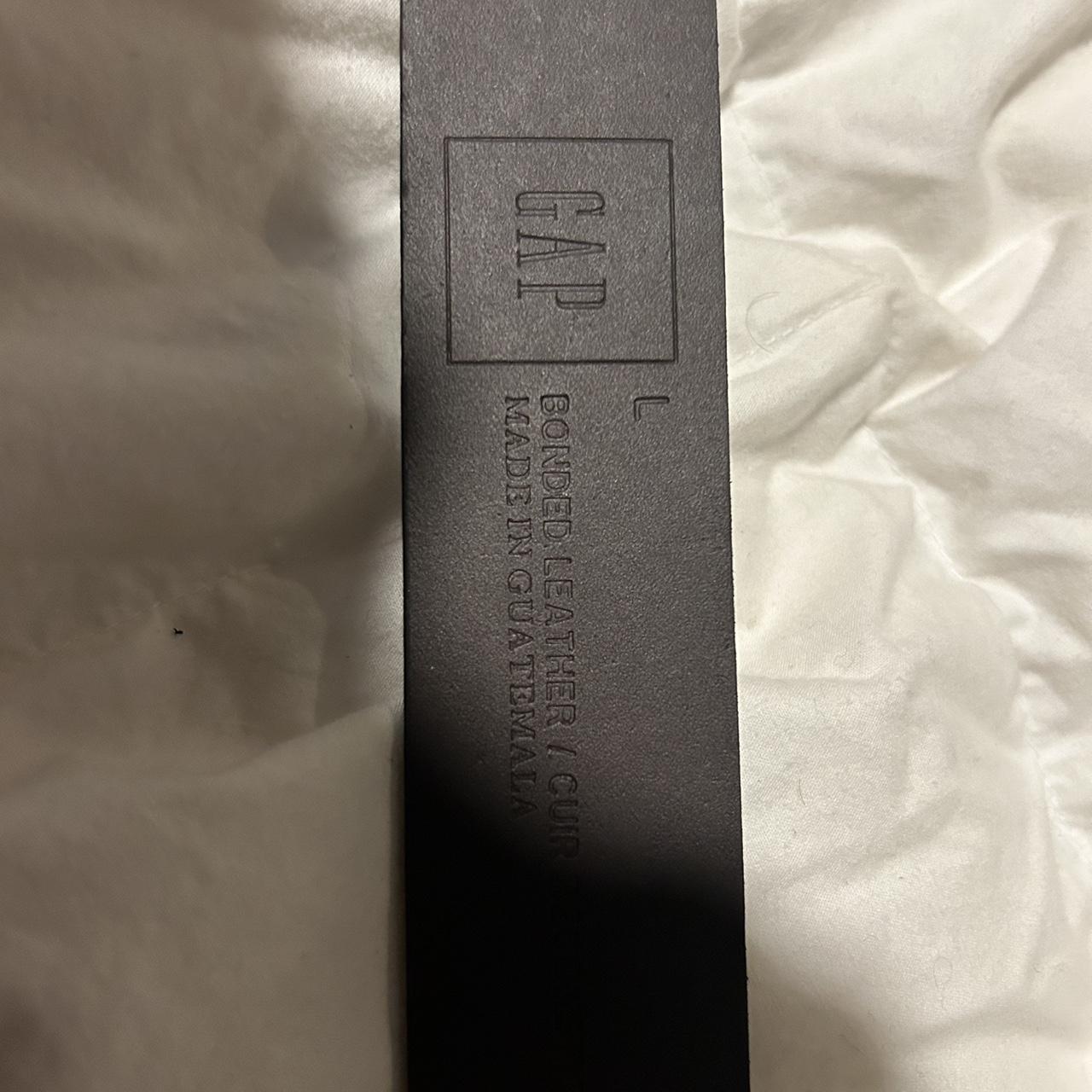 Gap Dark Brown Leather Belt (Large - 29’) - Depop