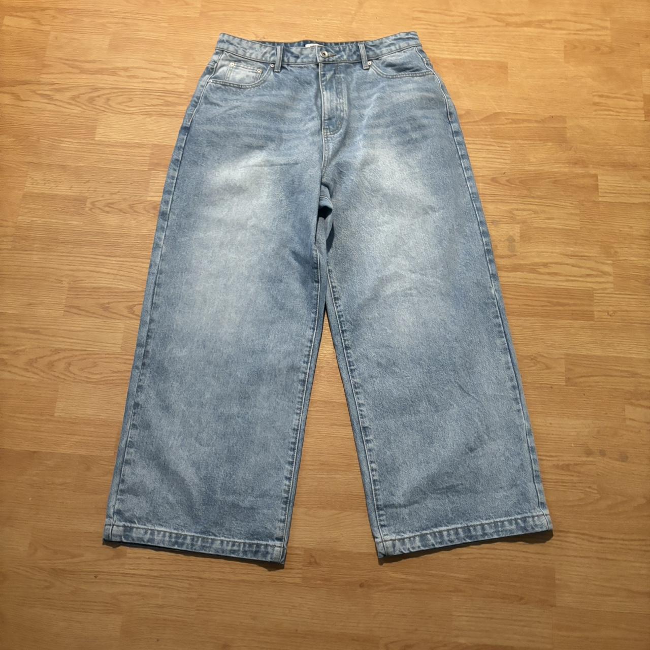 Baggyclothing.us New Light Blue Baggy Jeans Brand... | Depop