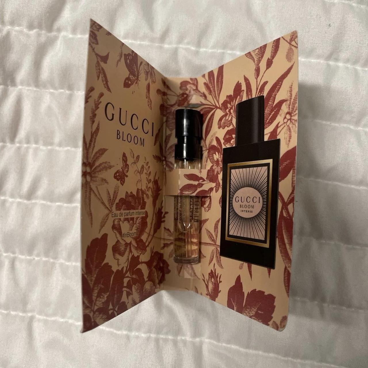 unused gucci bloom perfume sample - Depop
