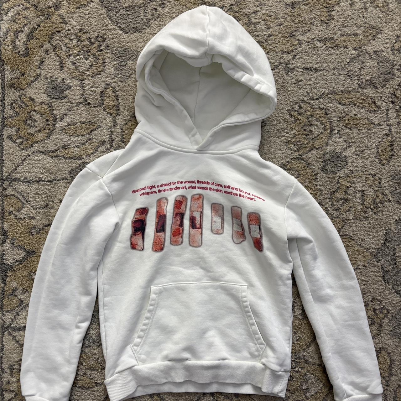 Peaceinwar x Ihatestars hoodie Tried it on and it... | Depop