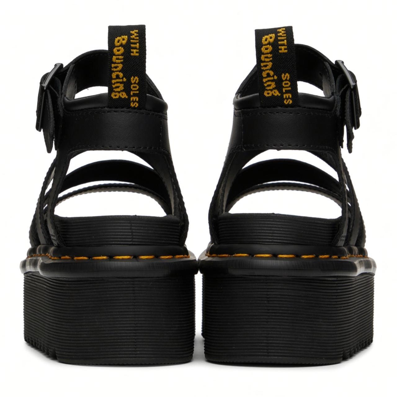 doc marten platform sandals - Depop