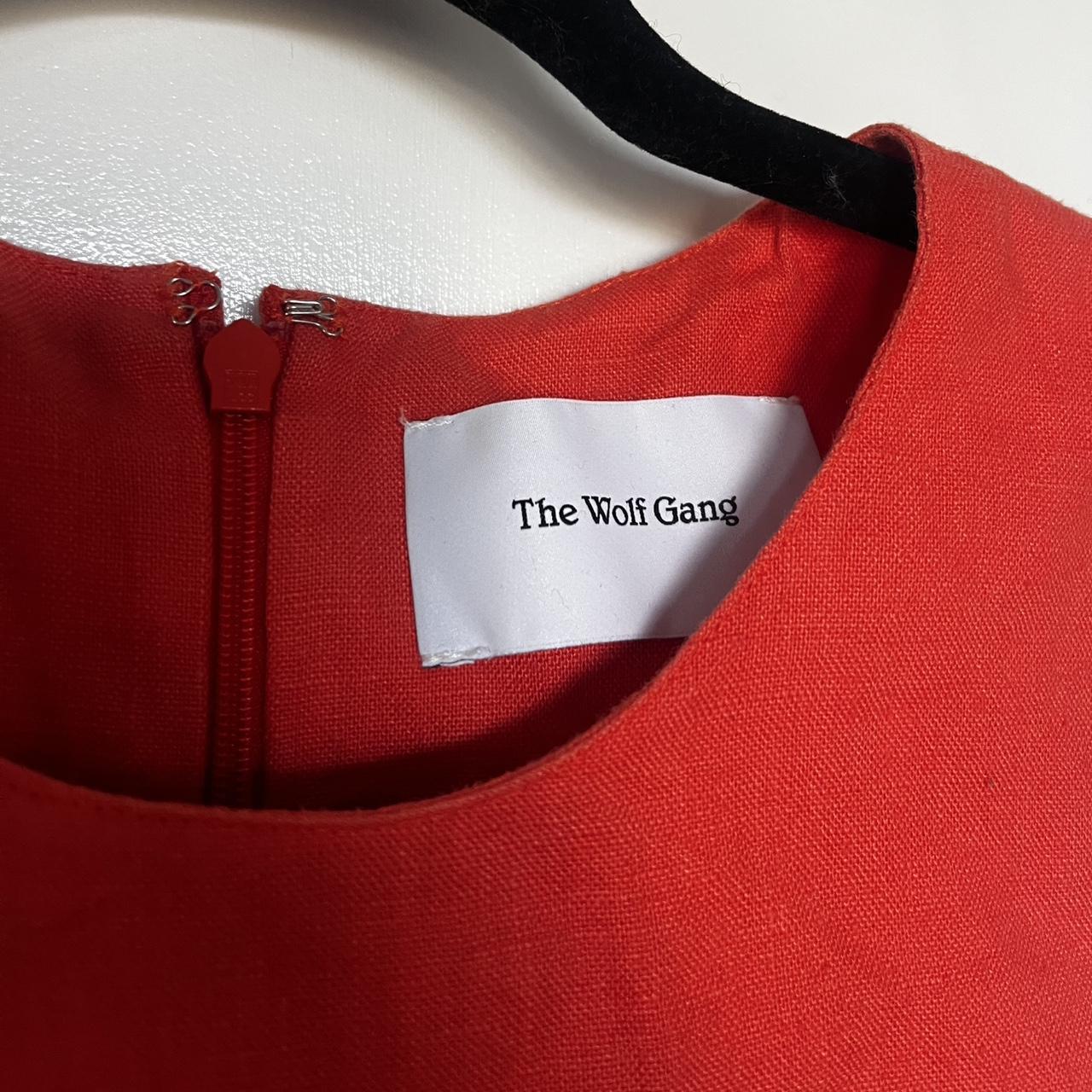 “The Wolf Gang” Marabella Linen Fray Tank Worn... | Depop