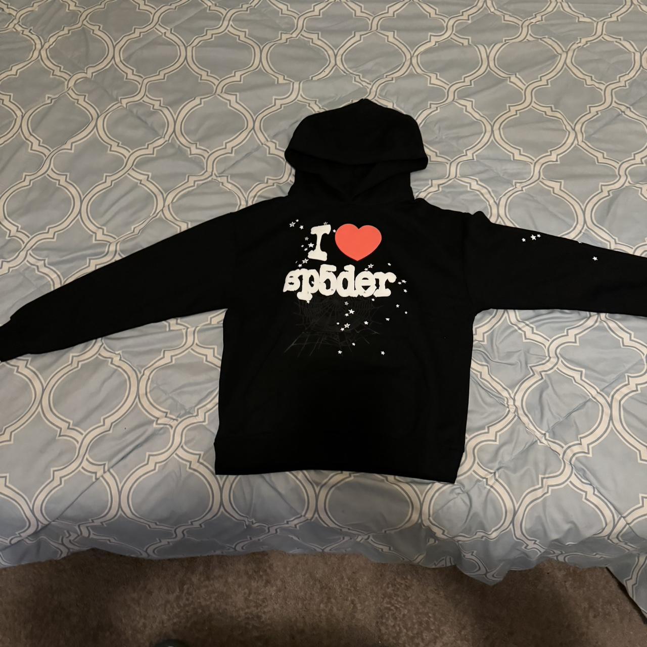 Sp5der hoodie I ️ Sp5der hoodie #sp5der #cheap - Depop