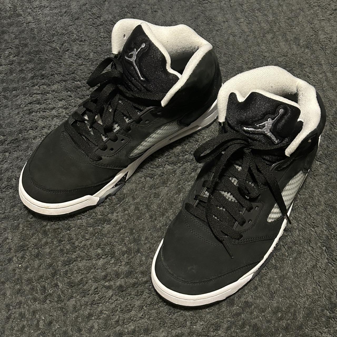 Air Jordan 5 Retro/Oreo 5s Slightly worn but in very... - Depop