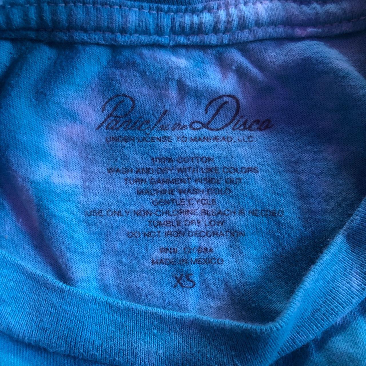 panic! at the disco graphic tee, discontinued... - Depop