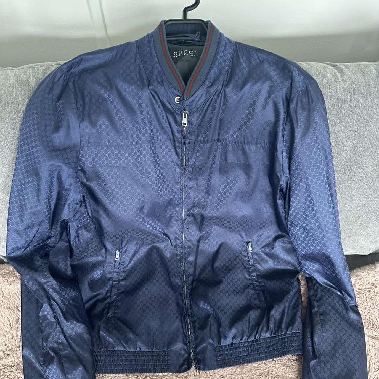 AUTHENTIC mens gucci jacket Size X-Large - Depop
