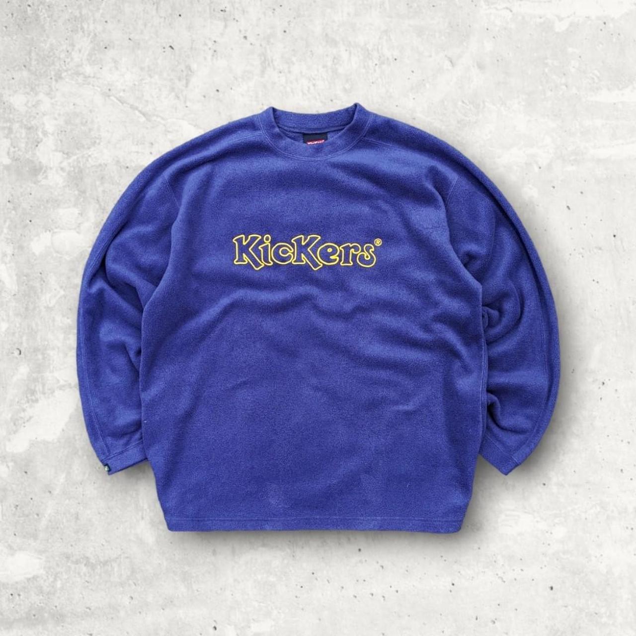 Retro Kickers Fleece Sweatshirt 🌊 DETAILS: •... - Depop