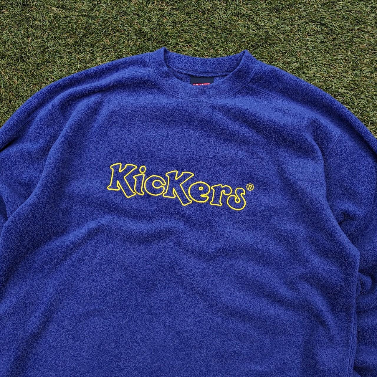 Retro Kickers Fleece Sweatshirt 🌊 DETAILS: •... - Depop