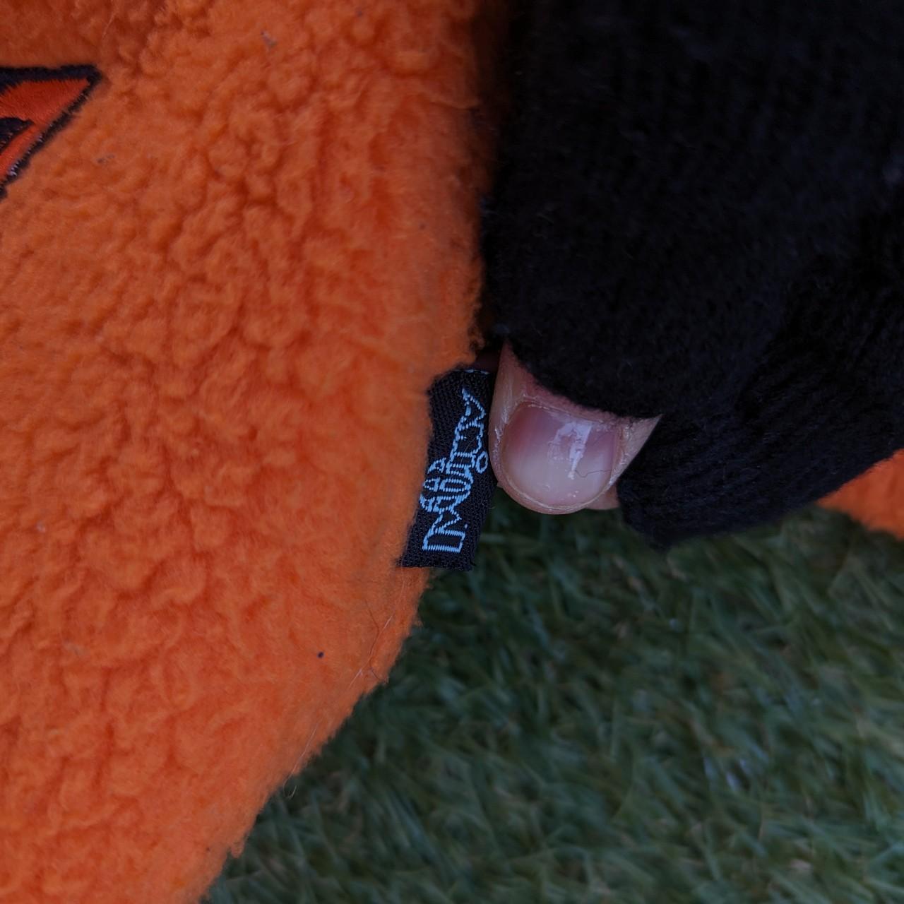 90s Surfwear Animal Sherpa Teddy Bear Fleece 🌊... - Depop