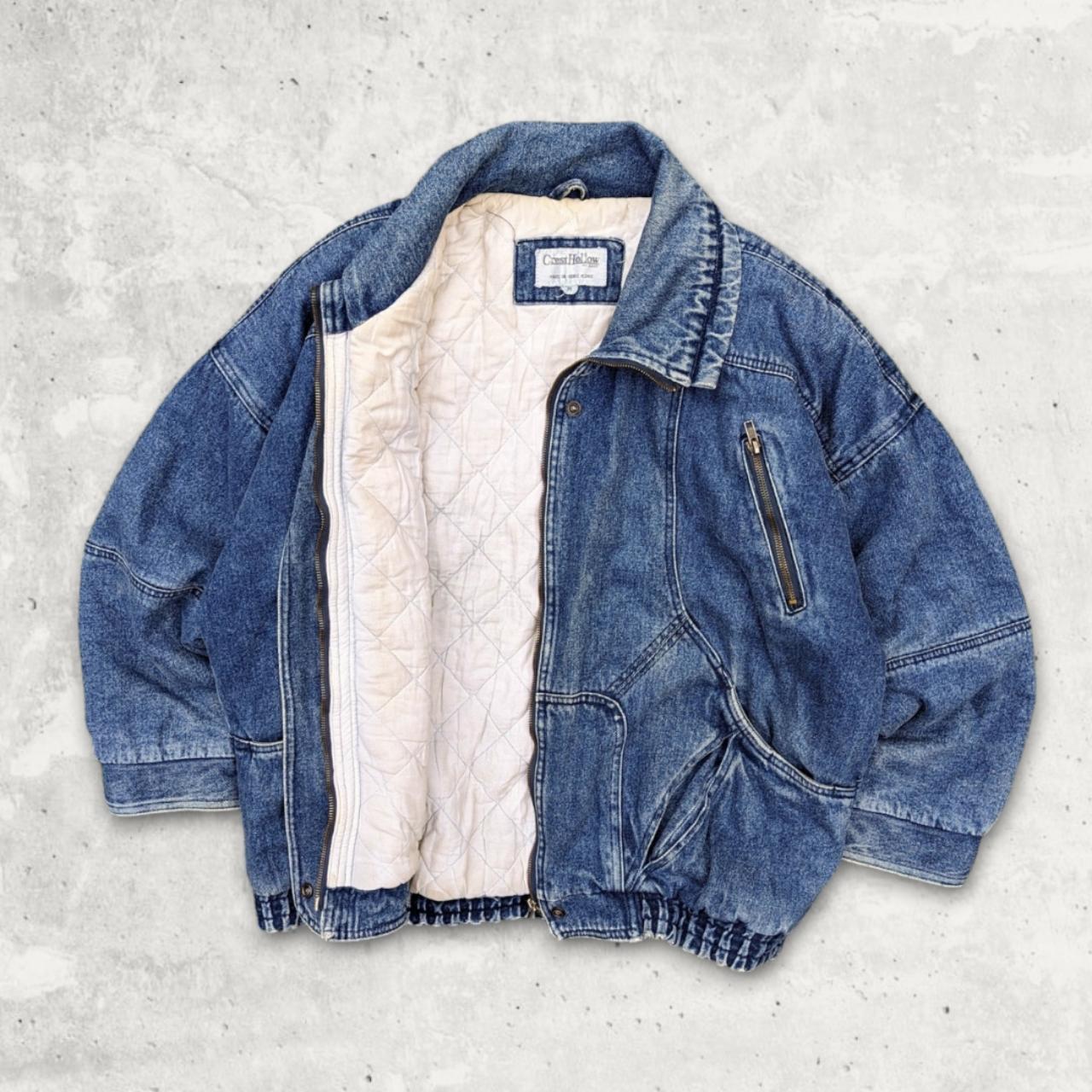 Retro Unique Heavy Denim Jacket Code: AP751 🌊... - Depop