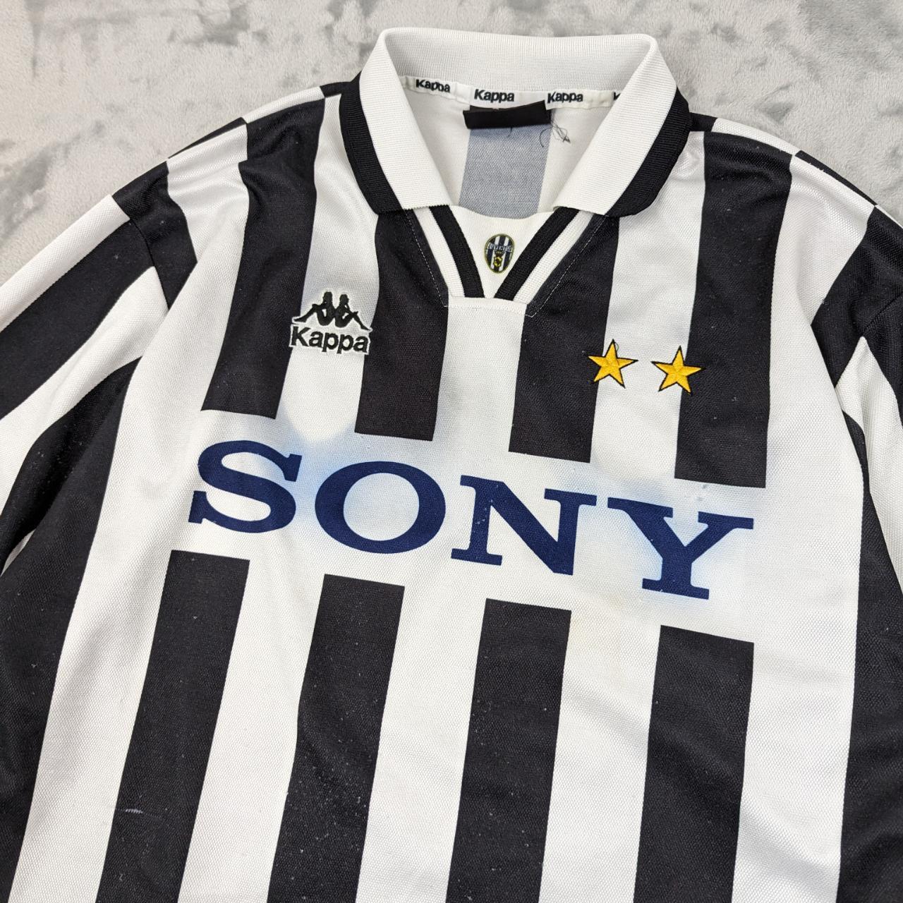 Rare Long Sleeve Juventus Long Sleeve Home Kit... - Depop