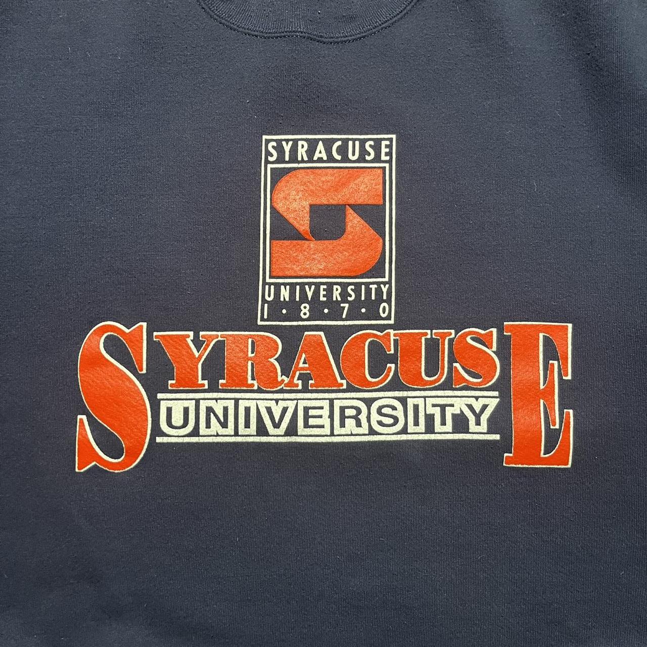 80s Syracuse crewneck Remarkable condition for it’s... - Depop
