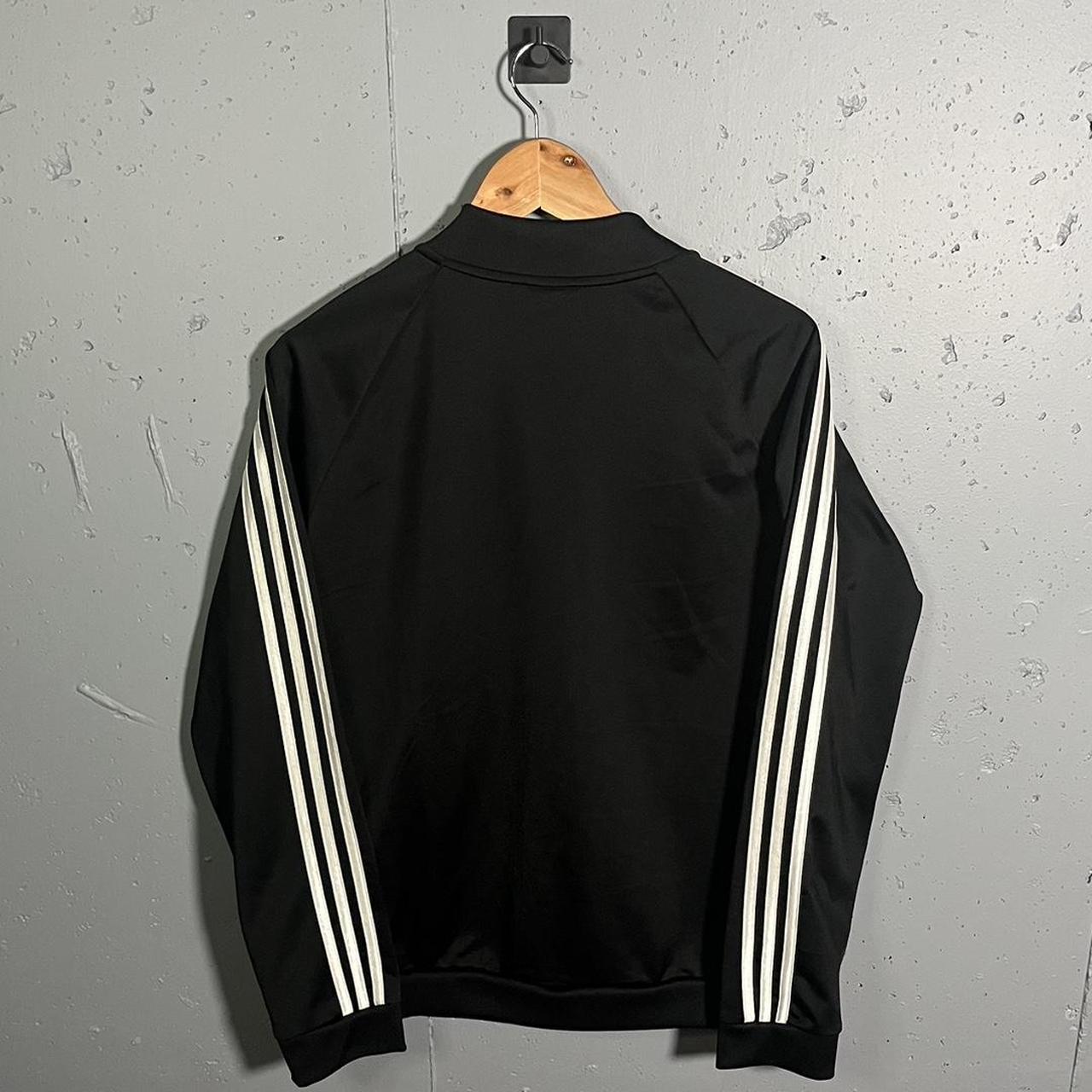 Black Adidas track jacket Brand: Adidas Color:... - Depop