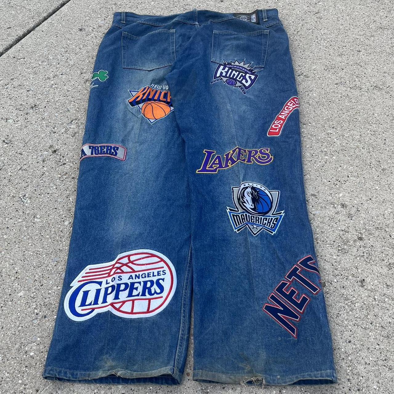 Super sick baggy 90s NBA jeans In great condition... - Depop