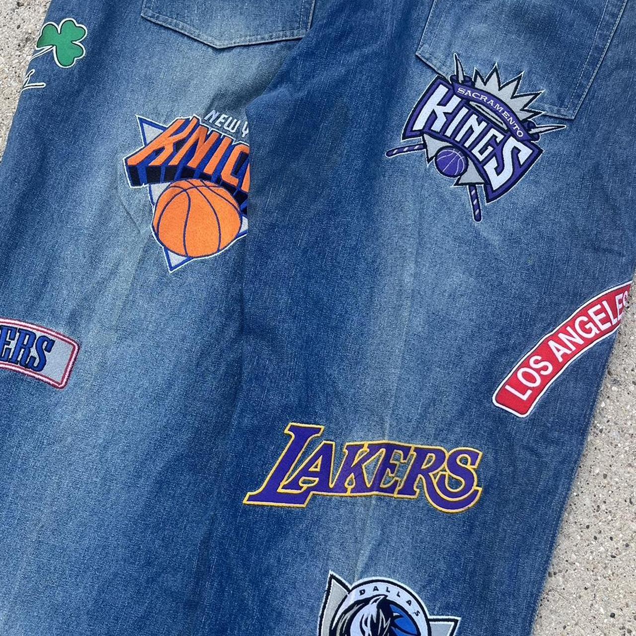 Super sick baggy 90s NBA jeans In great condition... - Depop