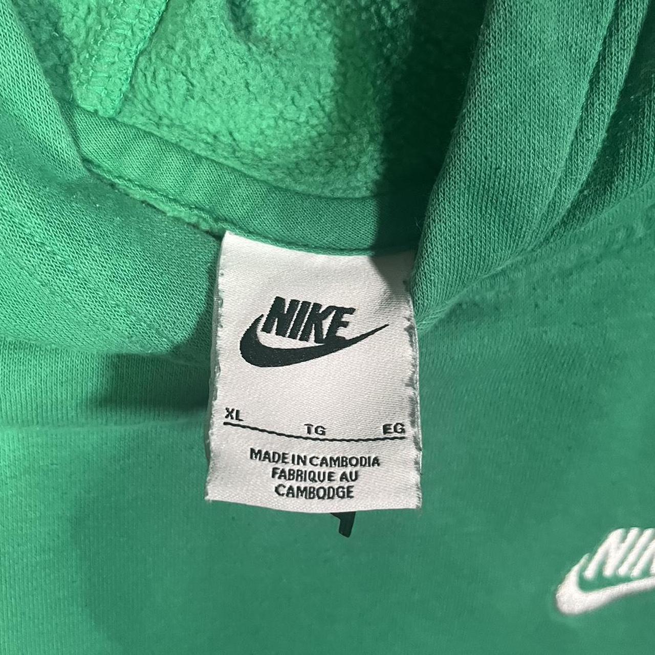 Green Nike hoodie In perfect condition Size: Men’s... - Depop