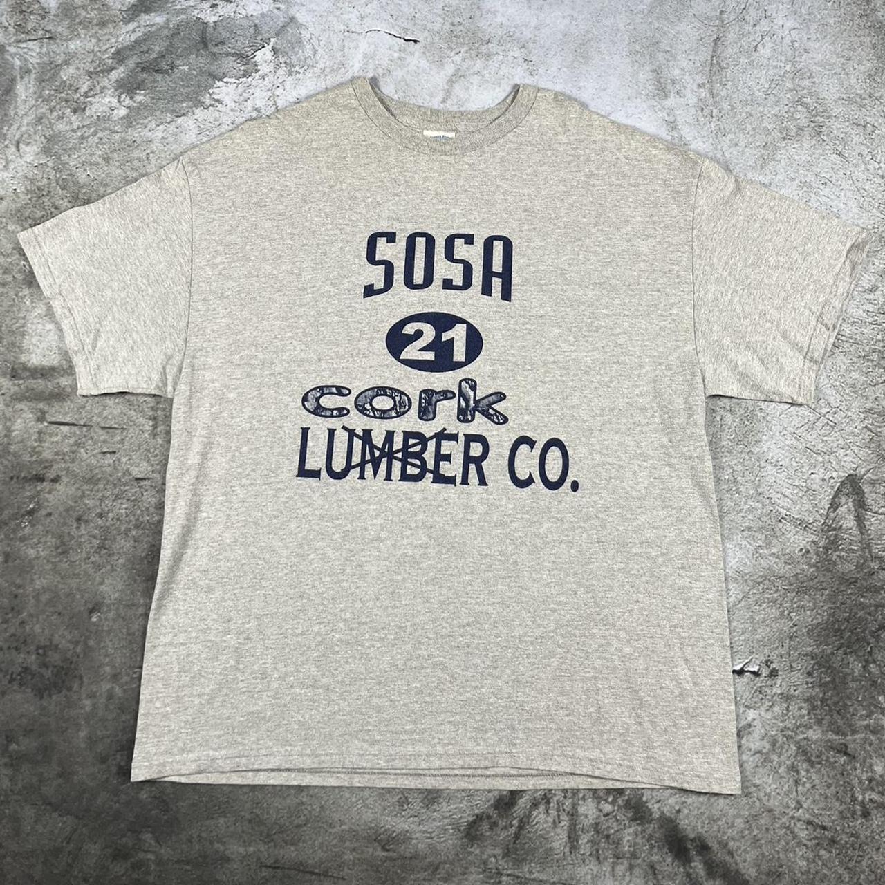 Vintage 90s y2k Sammy Sosa Chicago Cubs Cork Lumber... | Depop