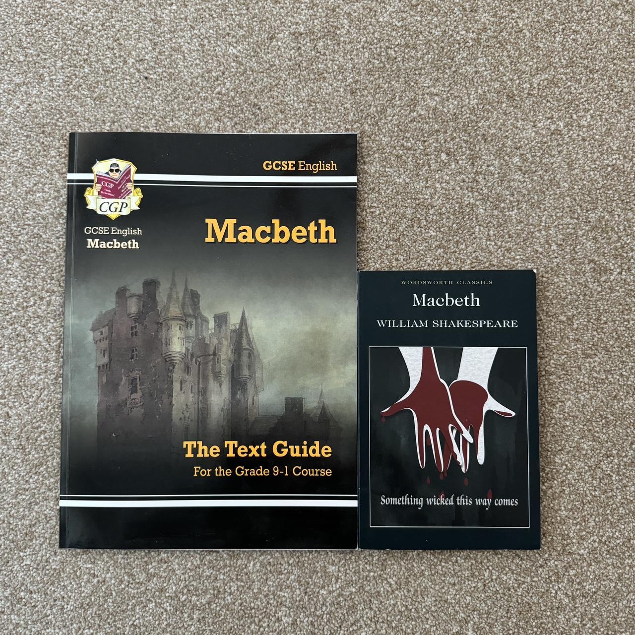 CGP Macbeth text guide + book great condition | Depop