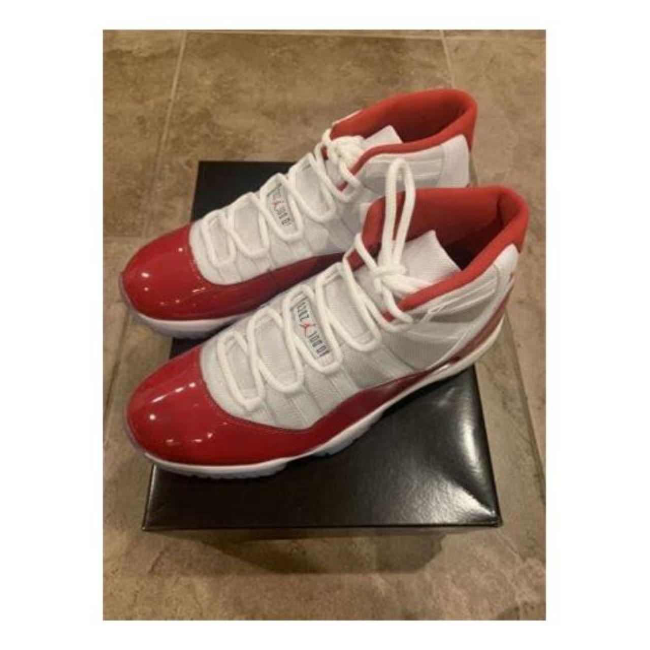 jordan cherry 11's taking offers - Depop