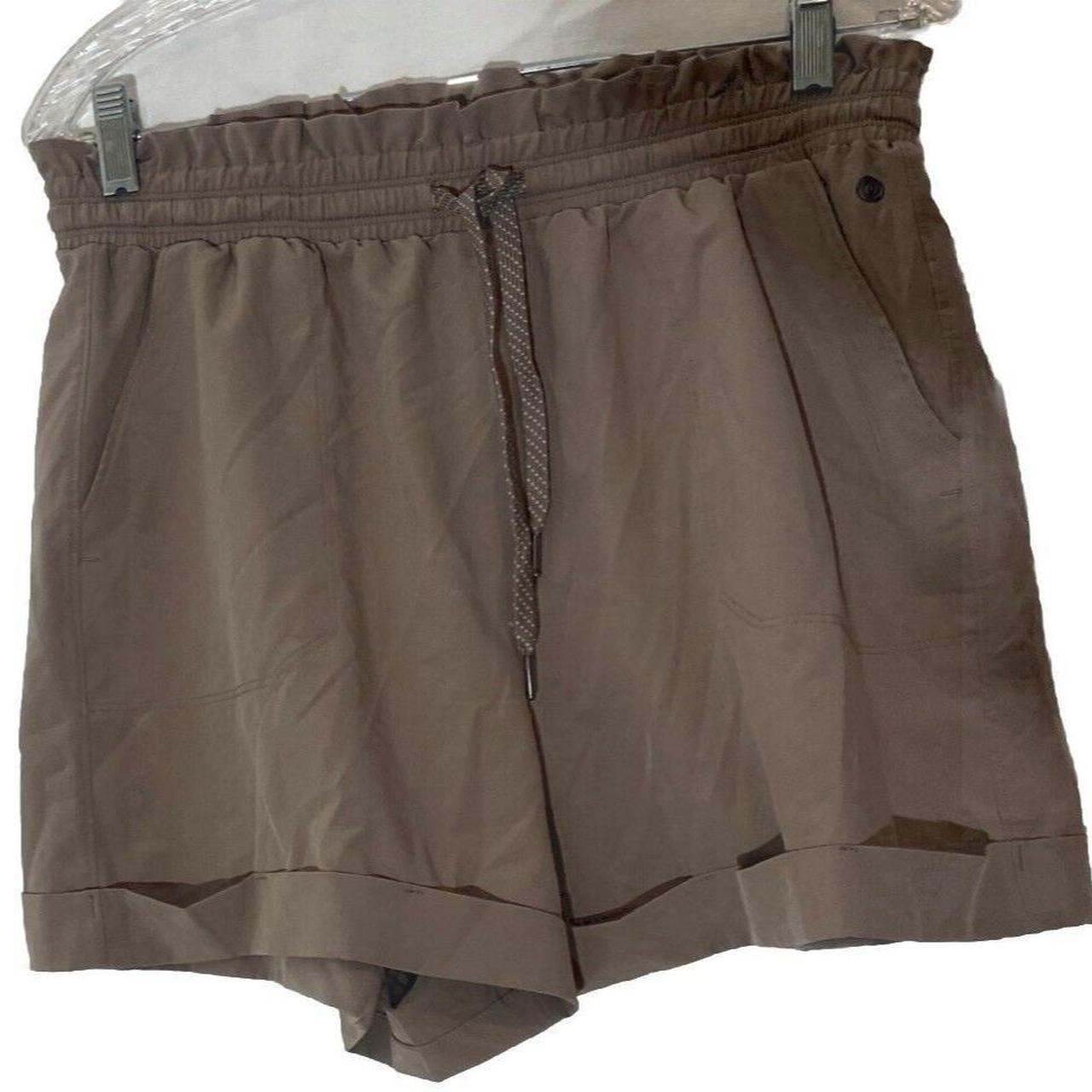 Apana Shorts in Beige, size Medium, feature a... | Depop