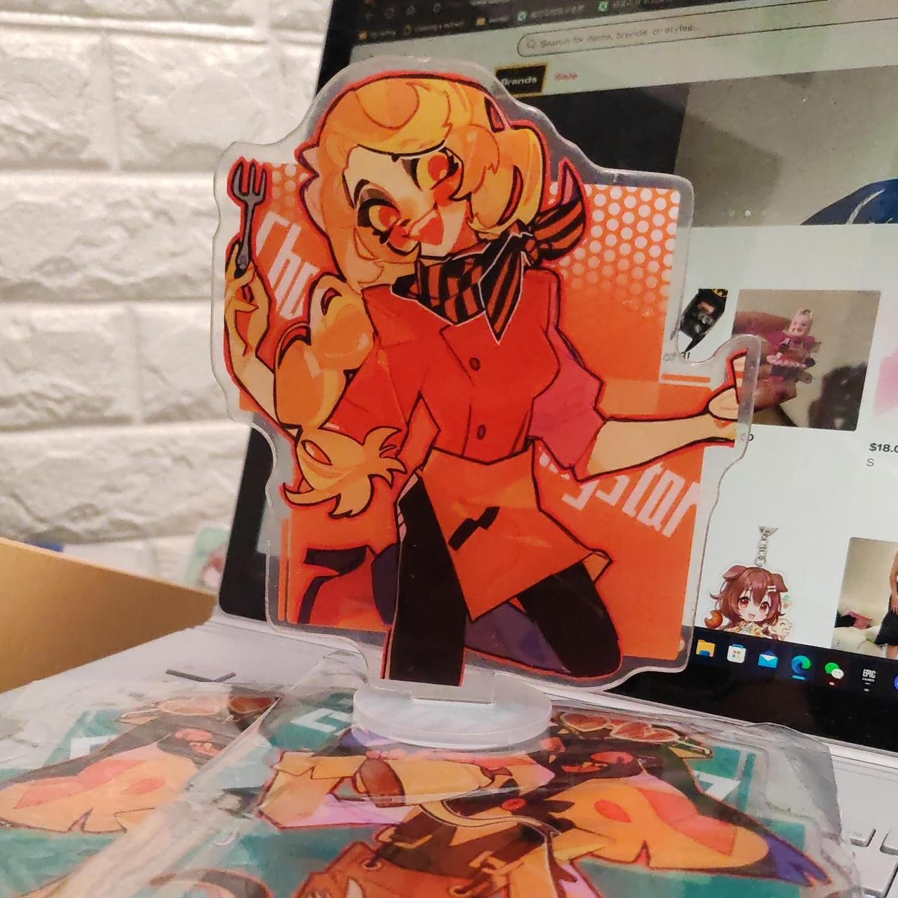 Hazbin Hotel pvc stand Charlie Morningstar remember... - Depop