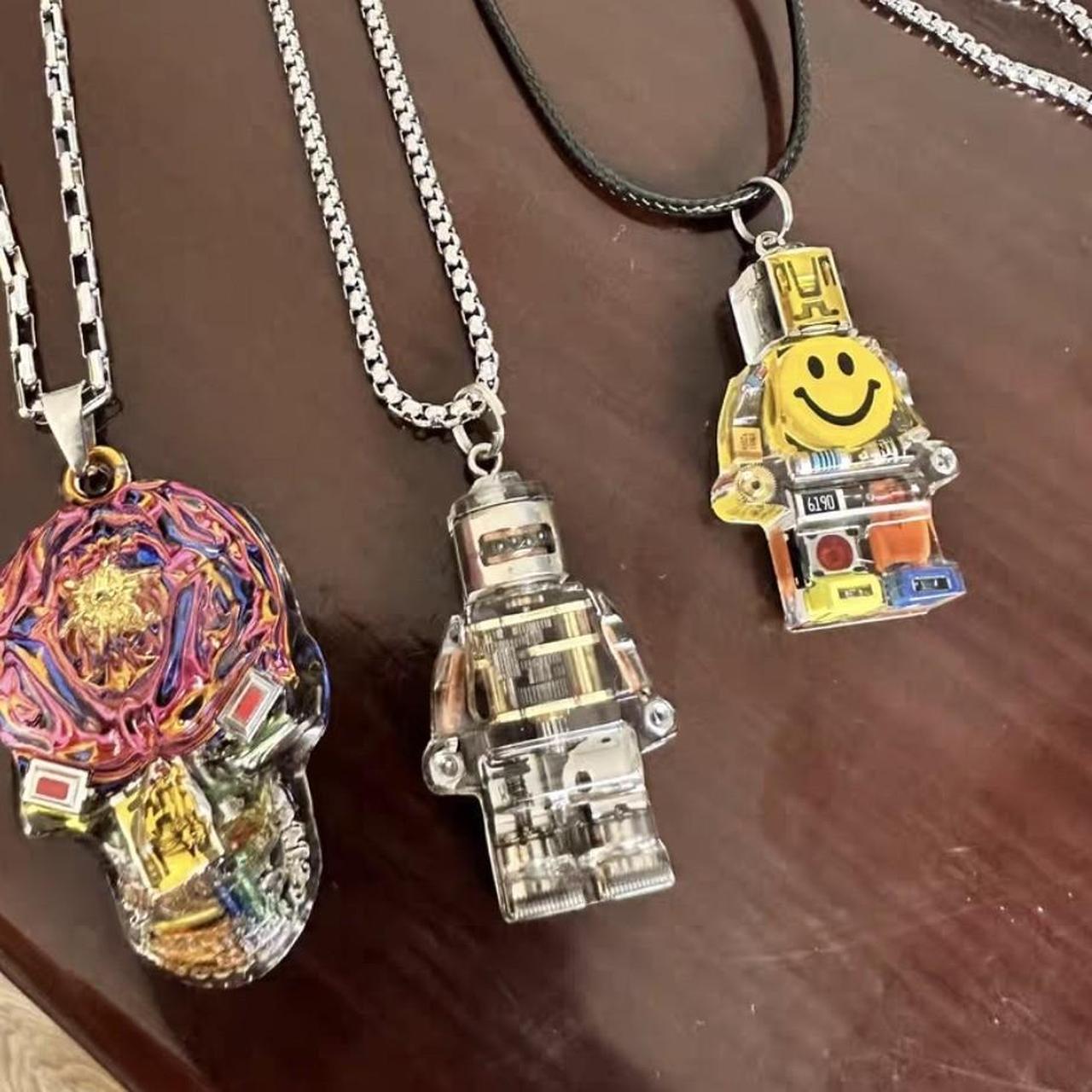 Steam punk metal with plastic figure. -ship from... - Depop