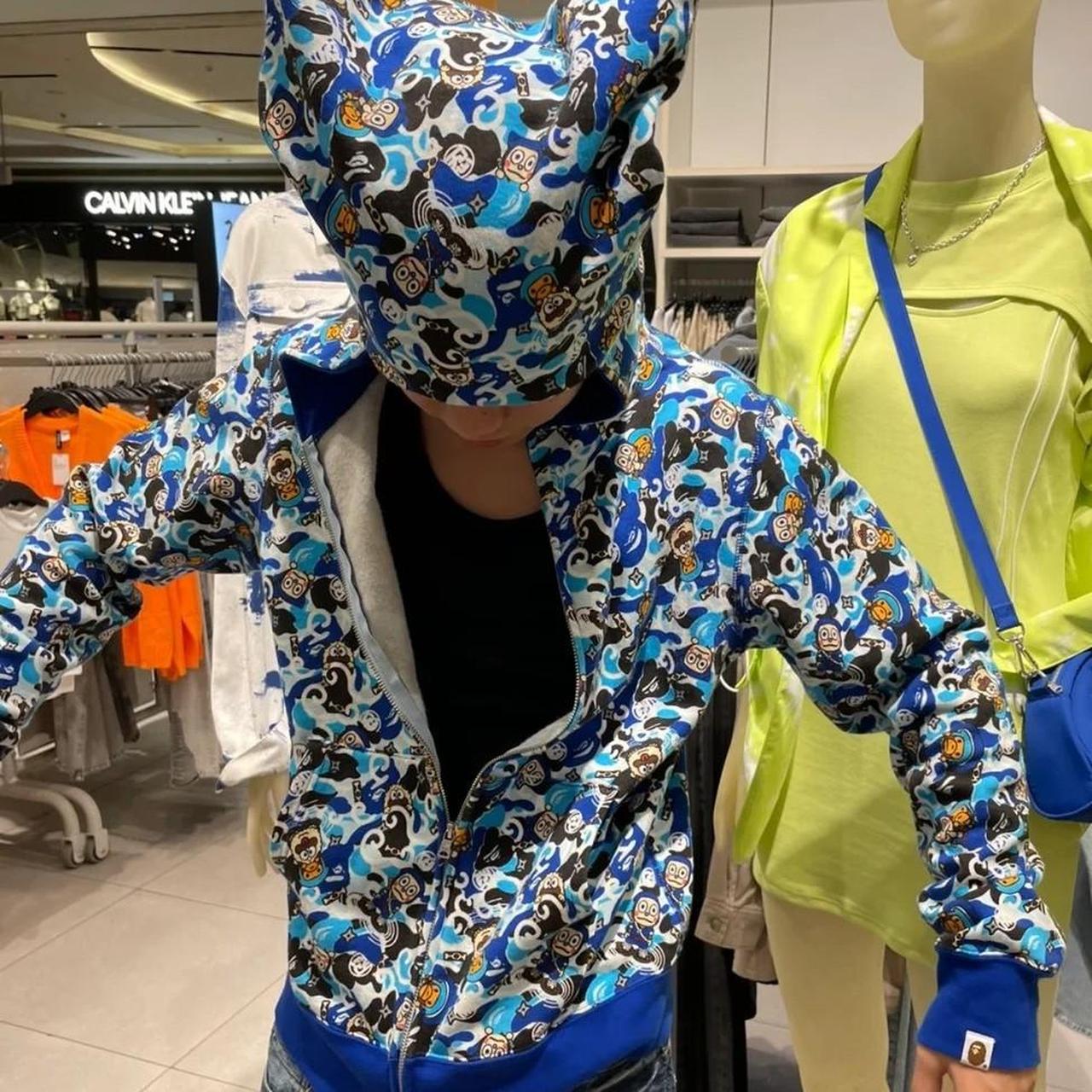 Do Not buy BAPE Hattori Kun Camo Zip Hoodie - Depop