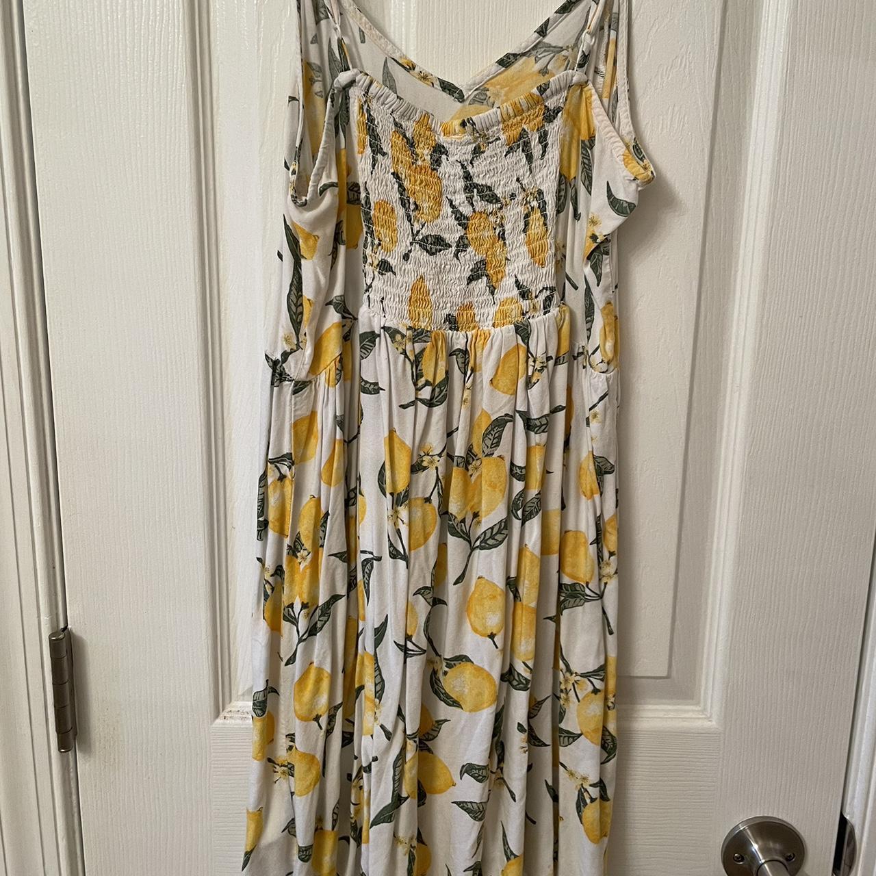 lemon dress size 6 - Depop