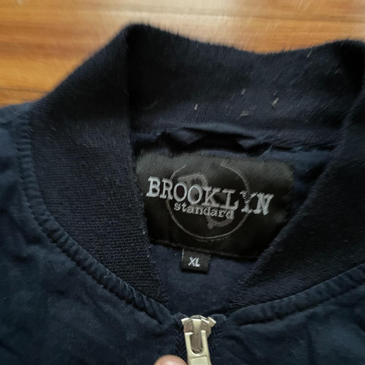 Y2K airforce patched jacket size XL fits L no... - Depop