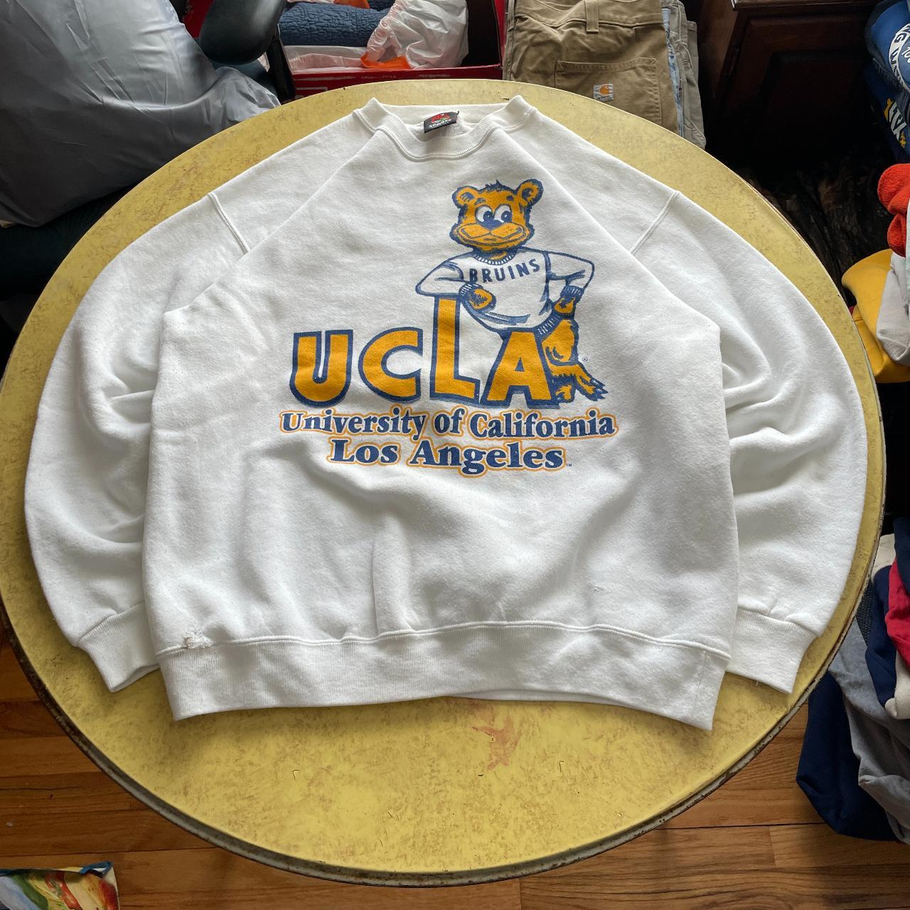 Vintage UCLA graphic crewneck size L nice design and... | Depop