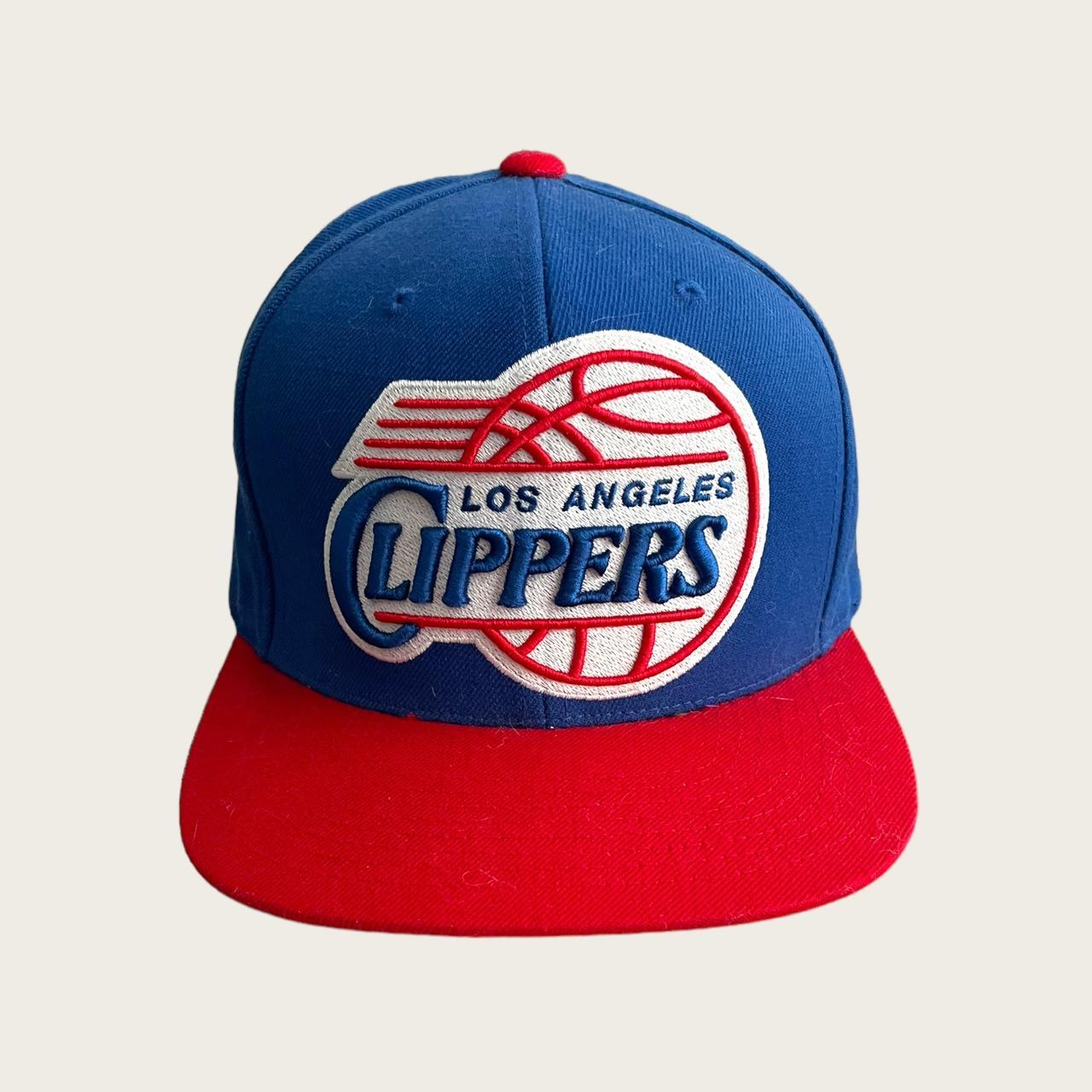 Vintage 90s LA Clippers Snap Back Hat - Depop