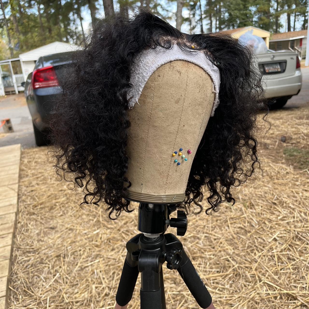 5by5 closure curly bob wig - Depop