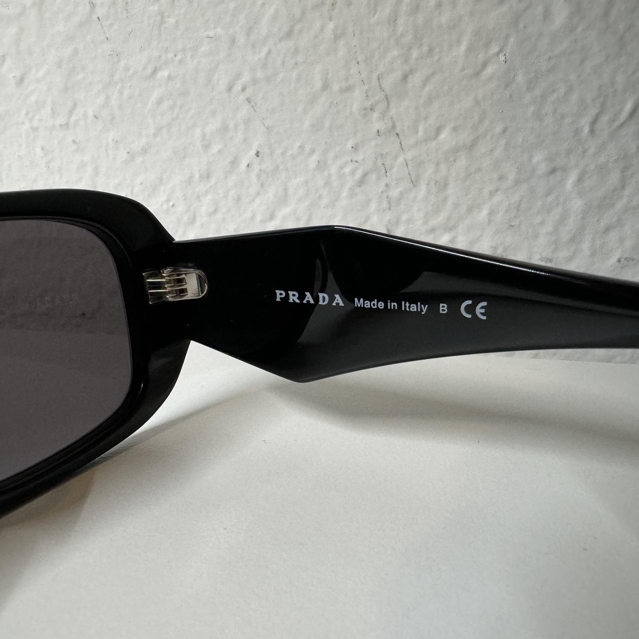 Unisex Prada PR17WS 1AB5S0 sunglasses. Dark gray... - Depop