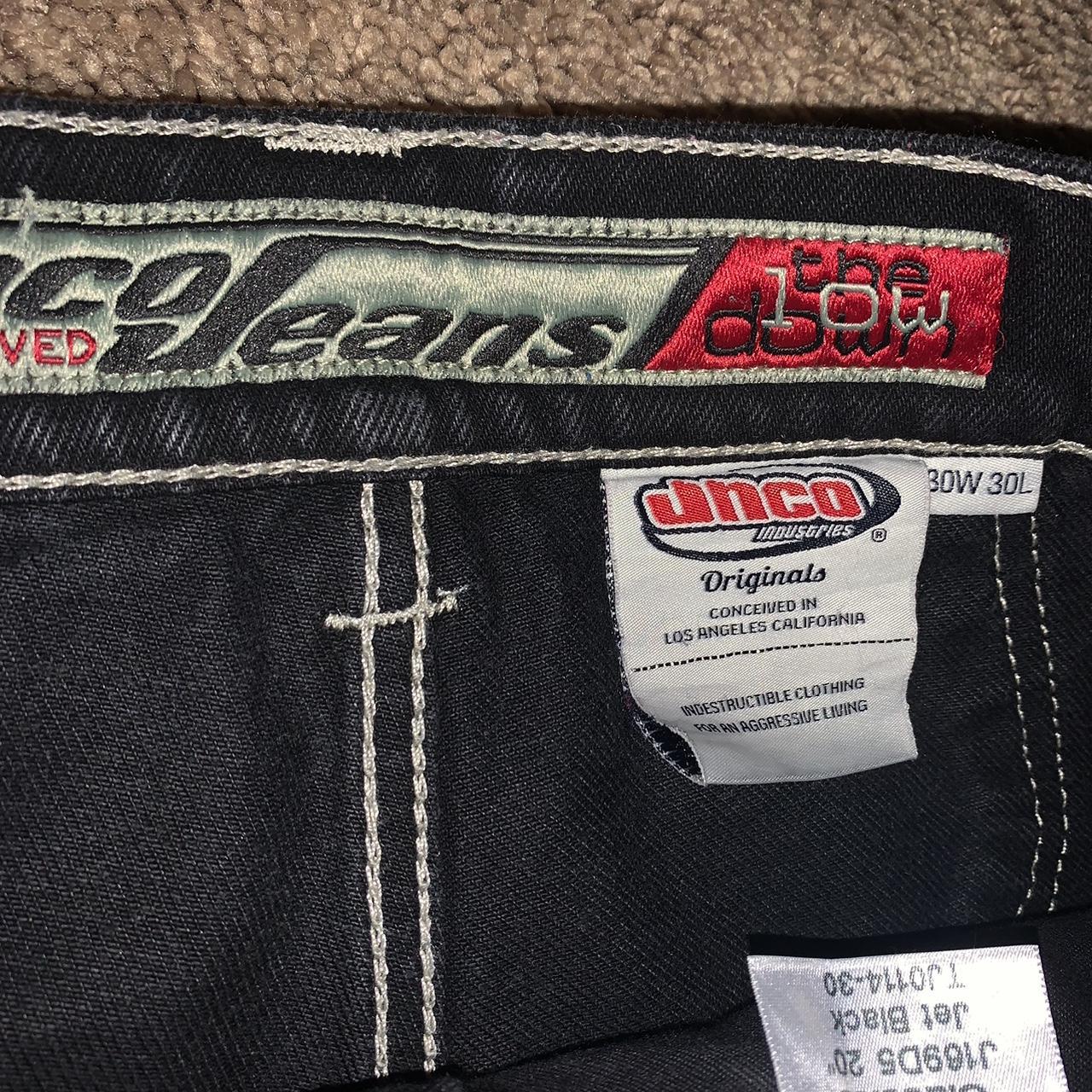JNCO size 30 very nice pair and color inseam... - Depop