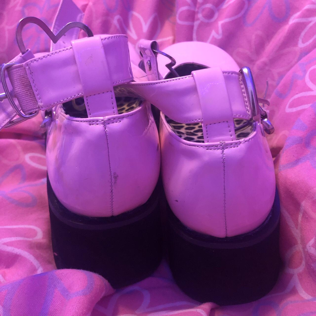 Pink demonias 💙 so cute with an alt or kidcore... - Depop