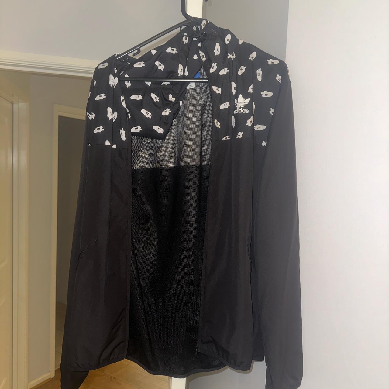 Adidas spray jacket Good condition , no holes.... - Depop