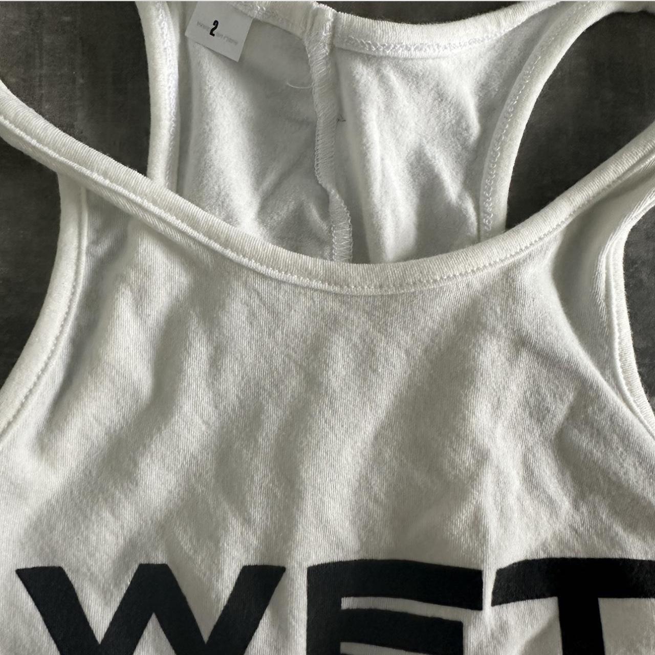 Authentic YZY WET TANK yeezy yzy mowalola wet tank... - Depop